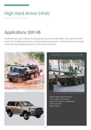 Industeel steel solutions-protection applications | PDF