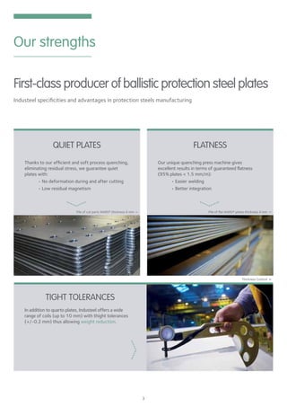 Industeel steel solutions-protection applications | PDF