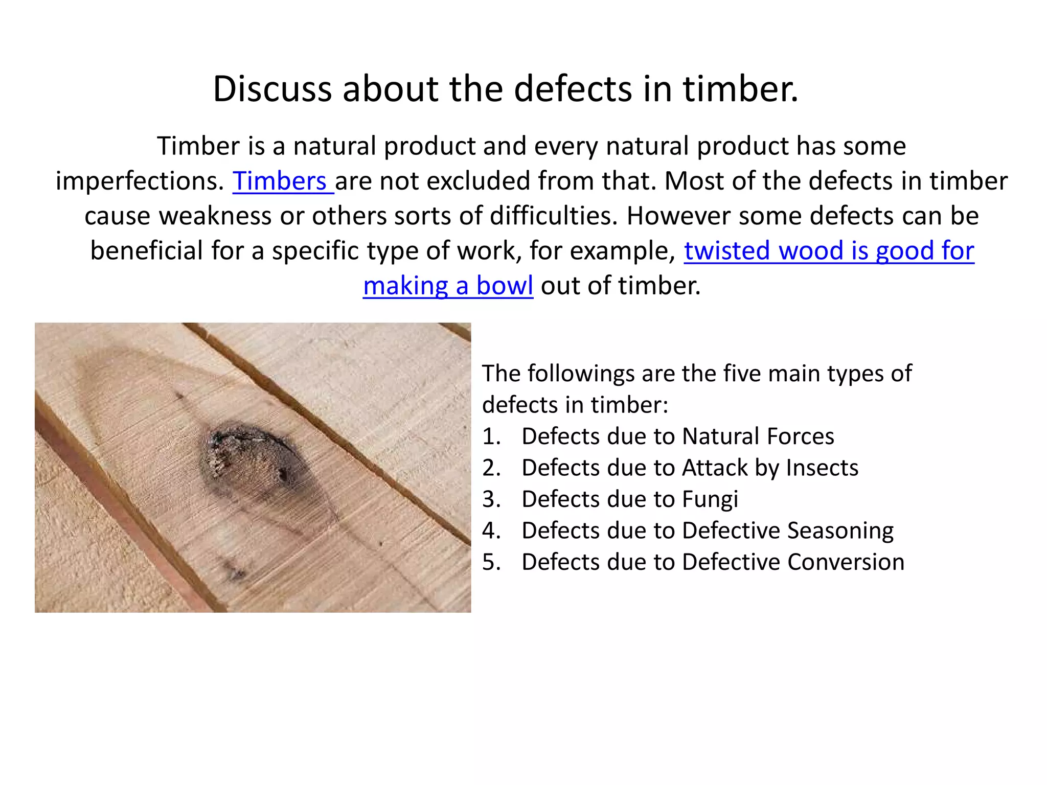 Industrial project in timber(FRI) | PDF