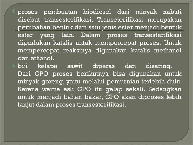 CPO & BIOdiesel | PPT