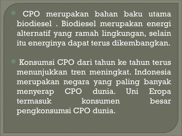 CPO & BIOdiesel | PPT
