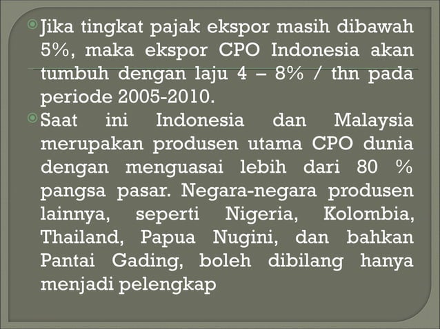 CPO & BIOdiesel | PPT