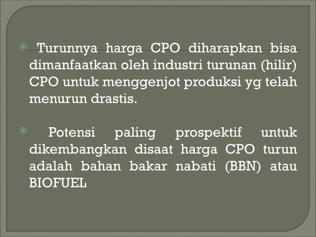 CPO & BIOdiesel | PPT