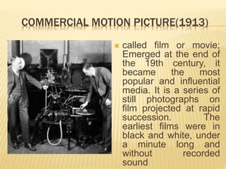 Power point presentation of media in industrial age | PPTX