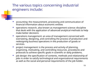Introduction to advance Industrial engineering | PPT