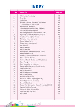 Telangana Industrial Framework-2014-version-1 (TS-IPASS, T-IDEA, T ...