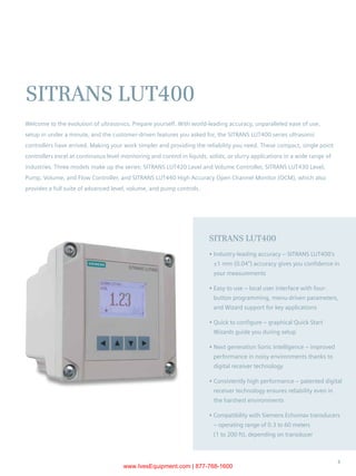 Industrial Level Instrument Selection Guide | PDF