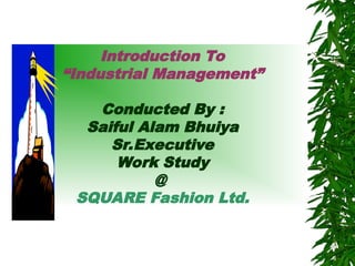 Industrial Management power point presentation.ppt