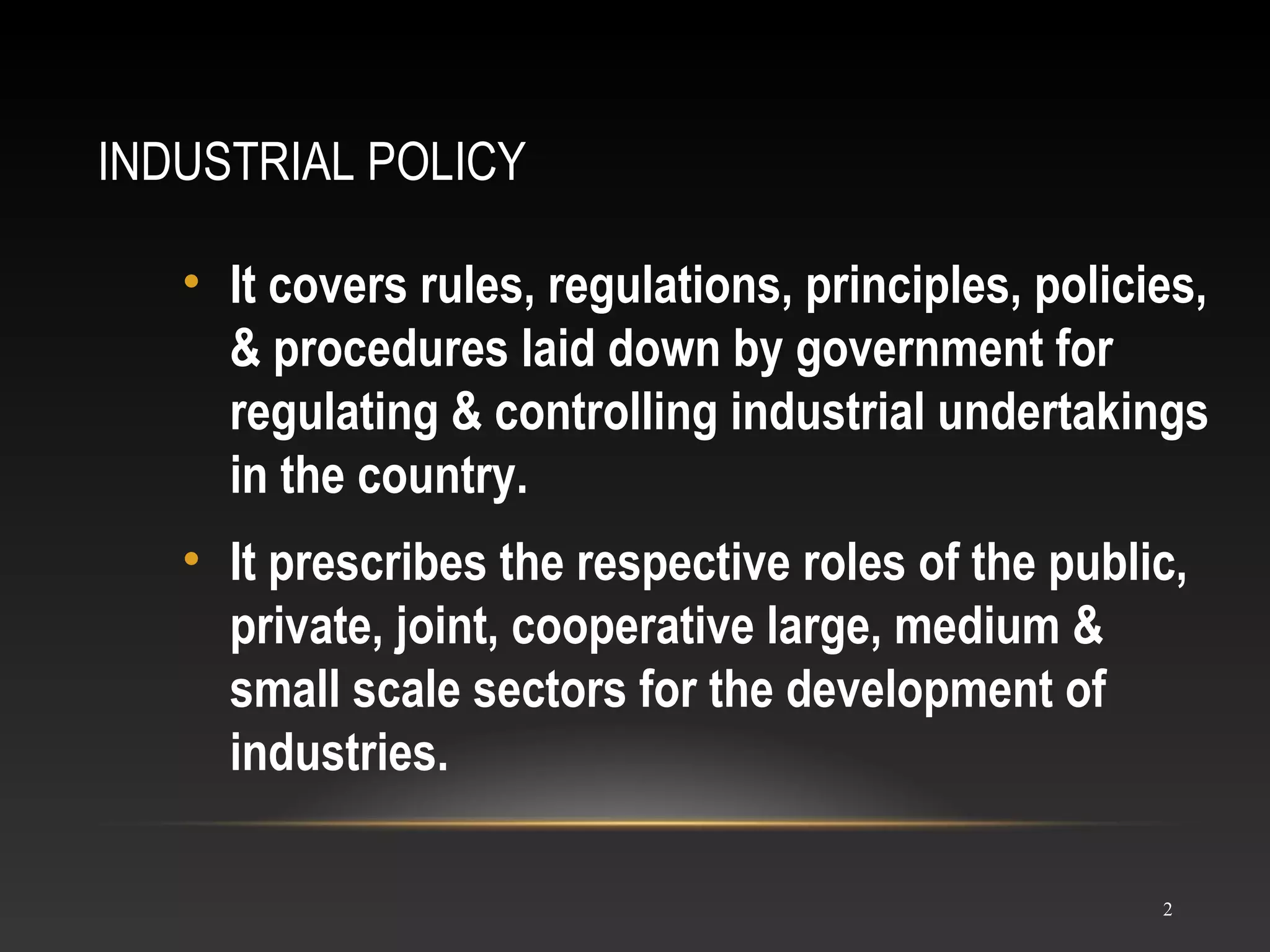 Industrial policy-of-india | PPT
