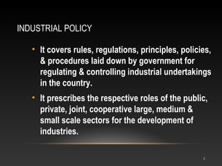 Industrial policy-of-india | PPT