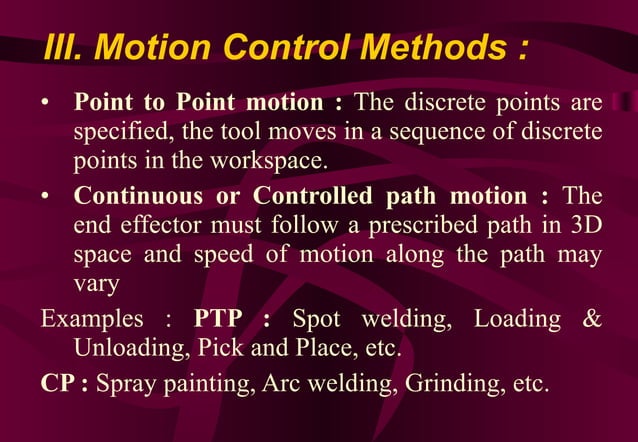 Industrial Robotics Chap 01 Fundamentals | PPT | Robotics | Technology ...