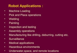 Industrial Robotics Chap 01 Fundamentals | PPT