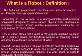 Industrial Robotics Chap 01 Fundamentals | PPT