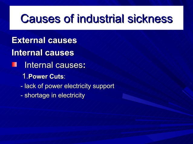 Industrial-sickness-of-india | PPT