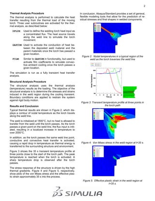 Welding Simulation with Abaqus | PDF