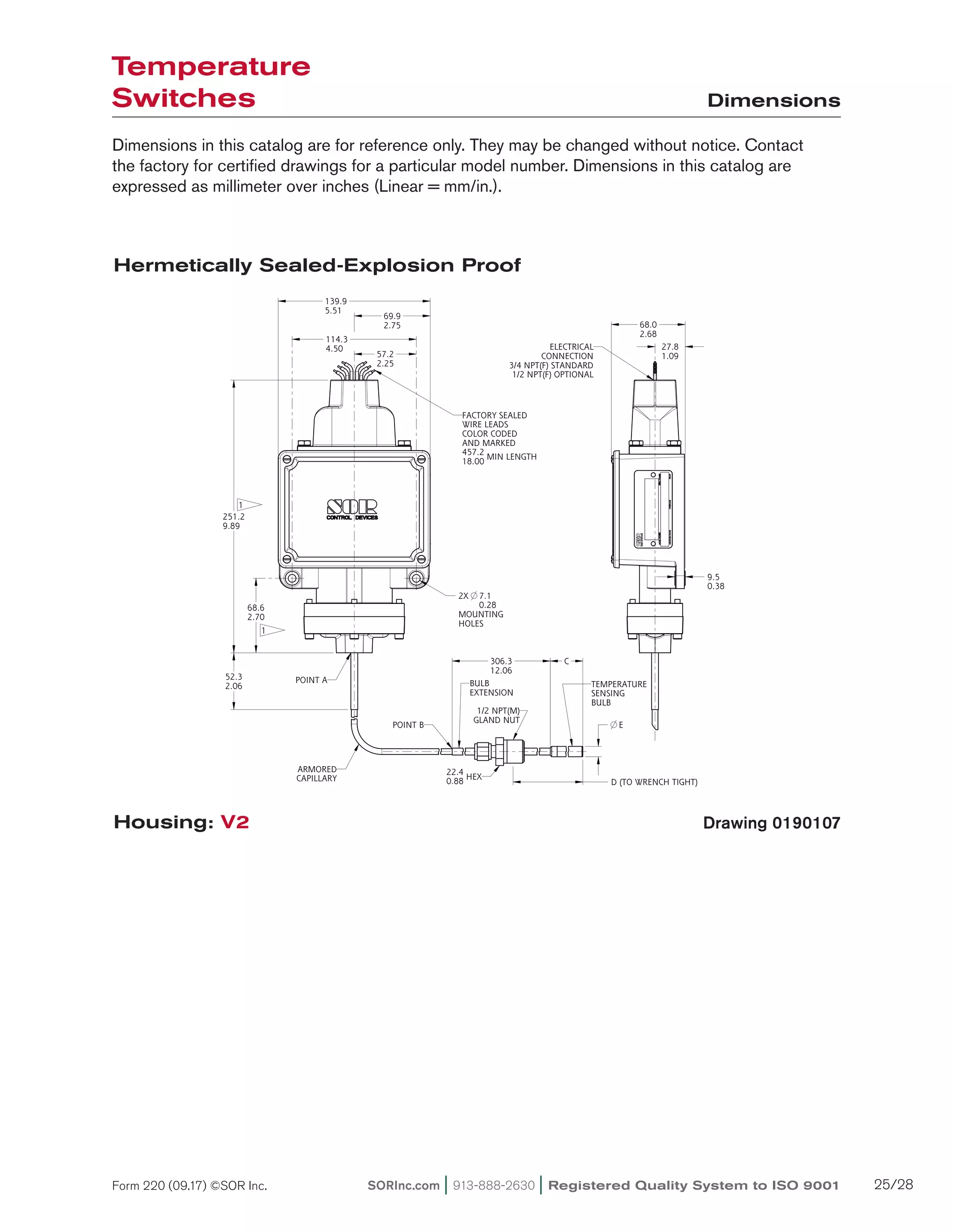 Industrial Temperature Switches for Process Control | PDF | Home ...
