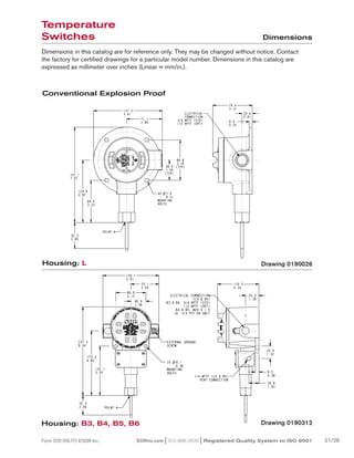 Industrial Temperature Switches for Process Control | PDF | Home ...