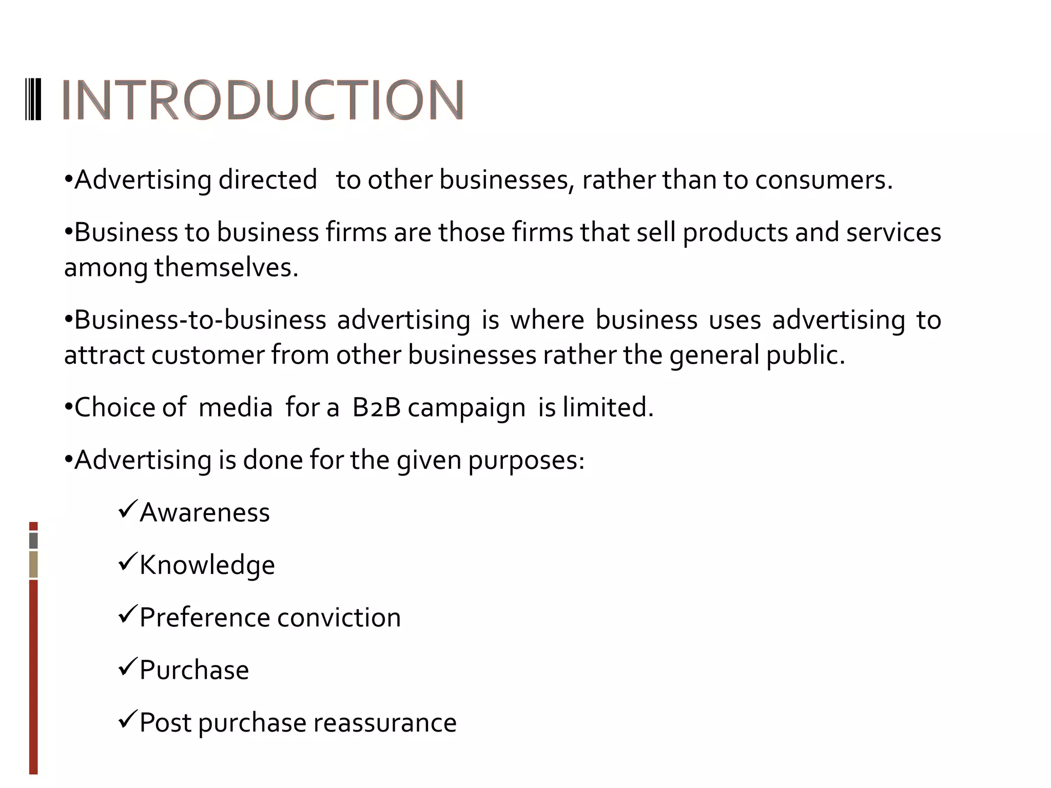 Presentation on Industrial advertising and promotion | PDF