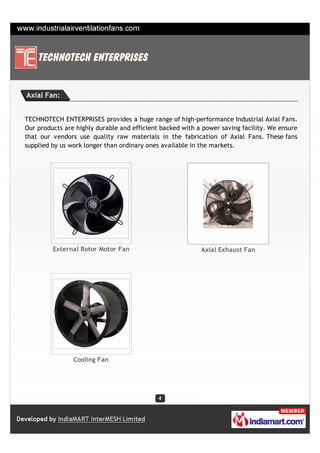 Technotech Enterprises, Surat, Axial Flow Fan | PDF