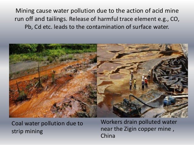 Industrial and mining pollution and its effects final