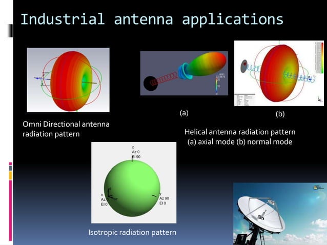 Industrial antenna applications ppt file | PPT