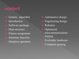Industrial application | PPTX