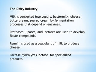 Industrial Applications of Enzymes.pptx