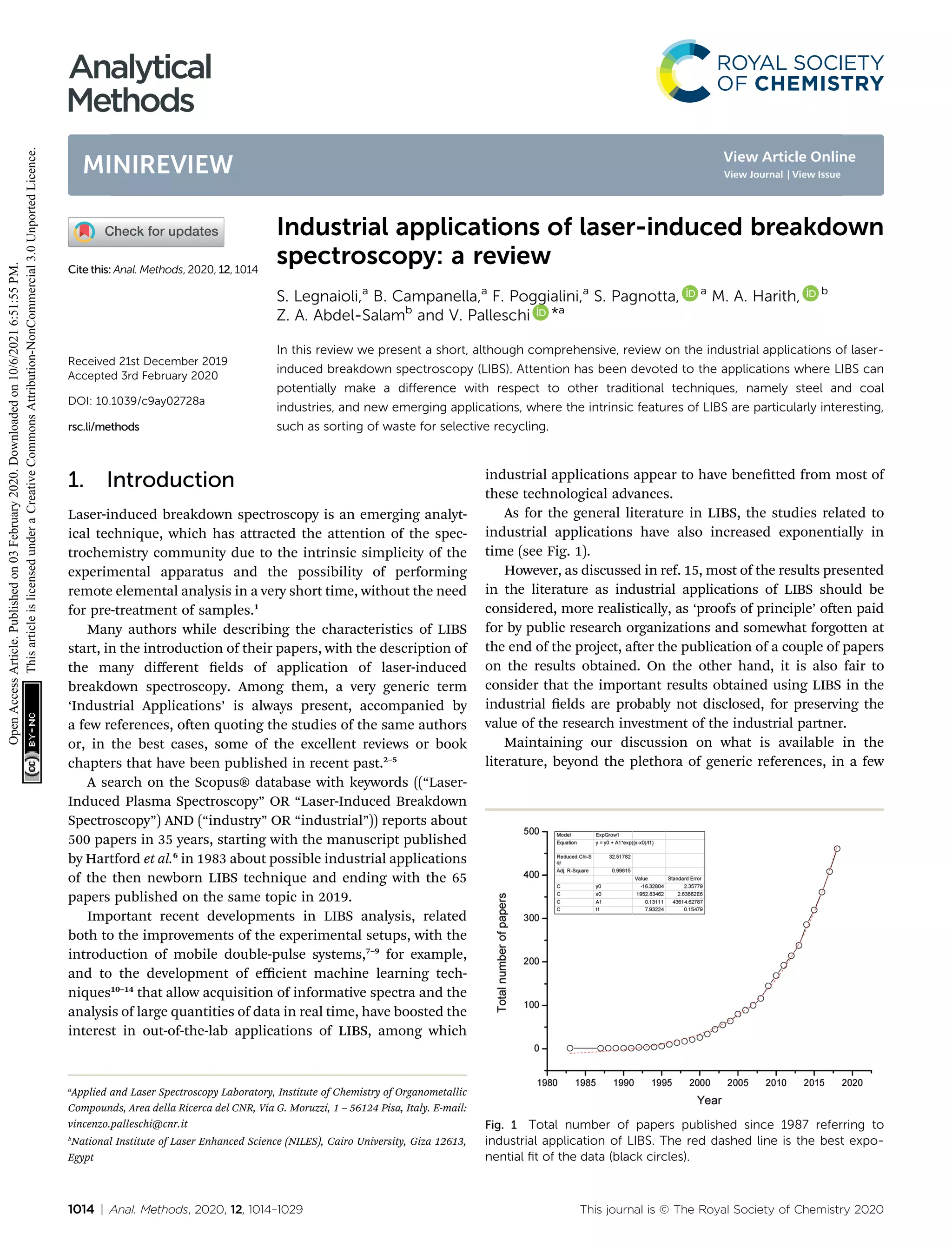 industrial applications of LIBS.pdf
