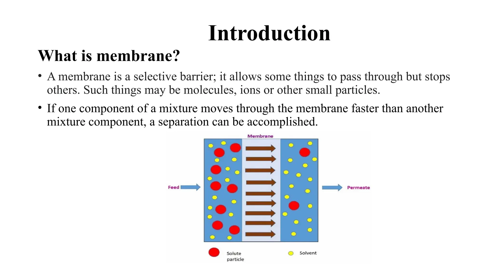 Industrial Applications of Membrane Separation Processes Rohit ...