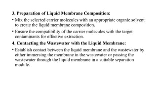 Industrial Applications of Membrane Separation Processes Rohit ...