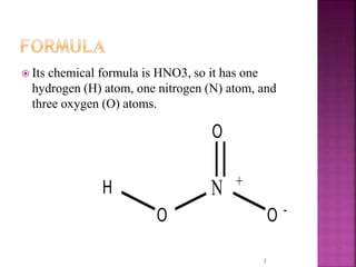 Industrial applications of nitric acid | PPTX