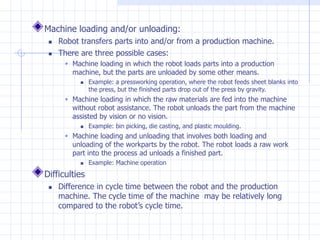 Industrial applications of robots | PPT