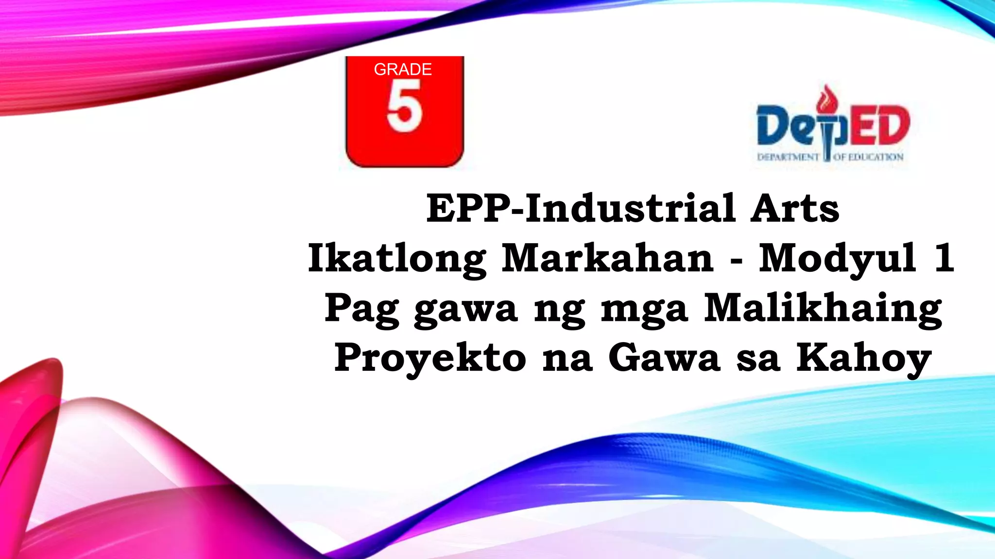 Industrial arts | PPTX