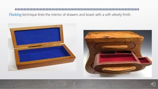 Industrial Arts: Enhancing and Decorating Finished Products | PPTX