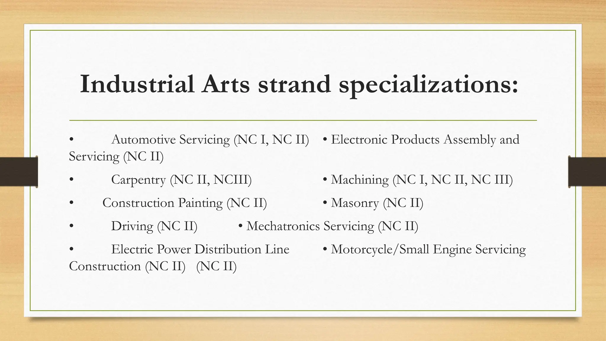 INDUSTRIAL ARTS PPT.pptxxxxxxxxxxxxxxxxxx | PPTX