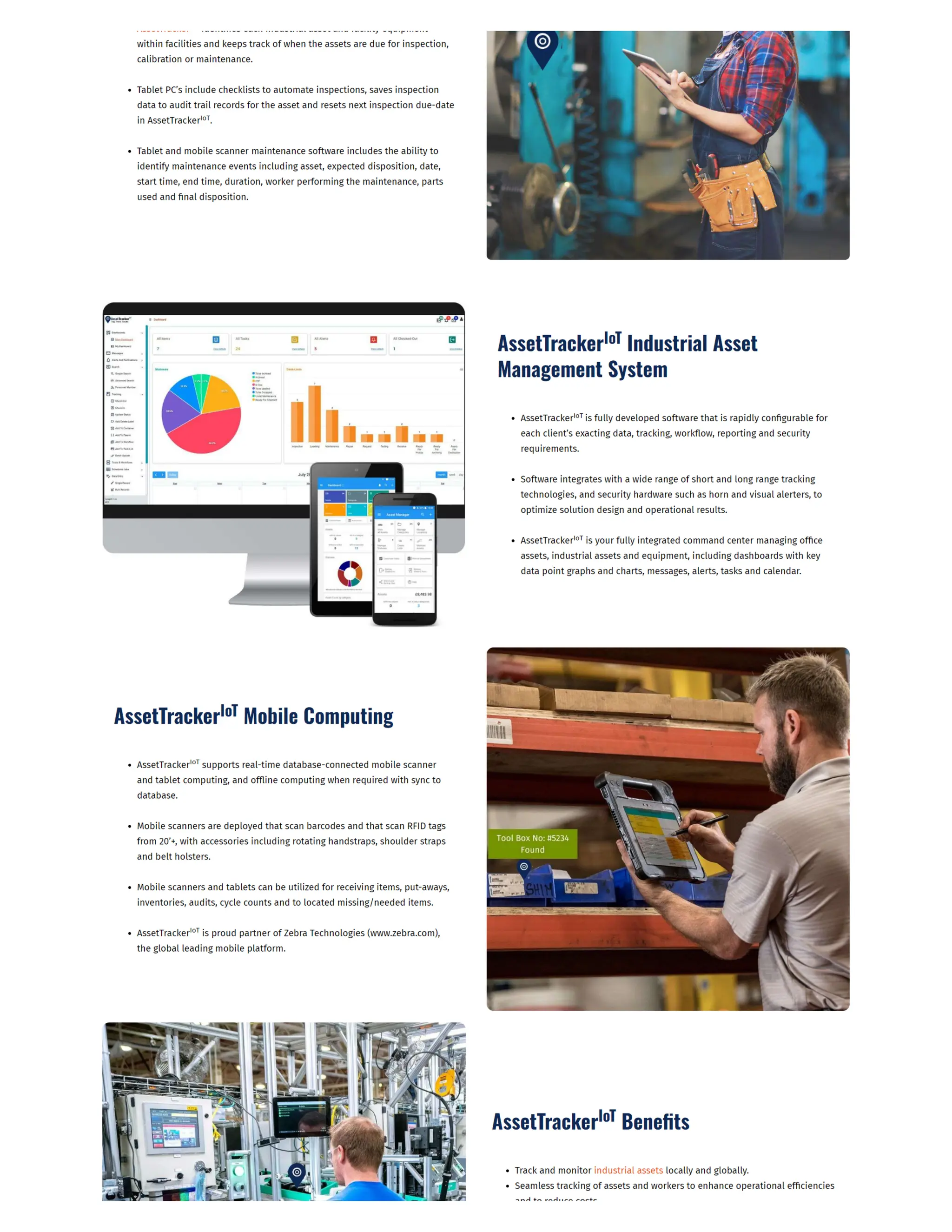 Industrial Asset Tracking and Monitoring Software | PDF
