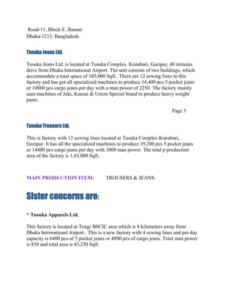 Industrial attachment of tusuka group | PDF
