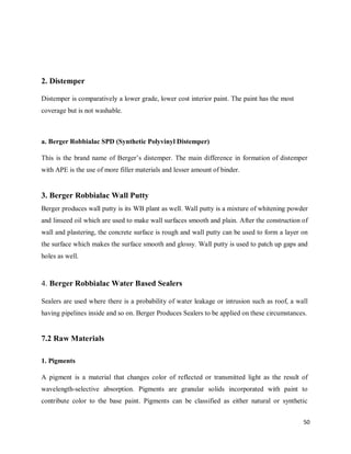 Industrial attachment reports on "Berger Paints Bangladesh Ltd." (2016 ...
