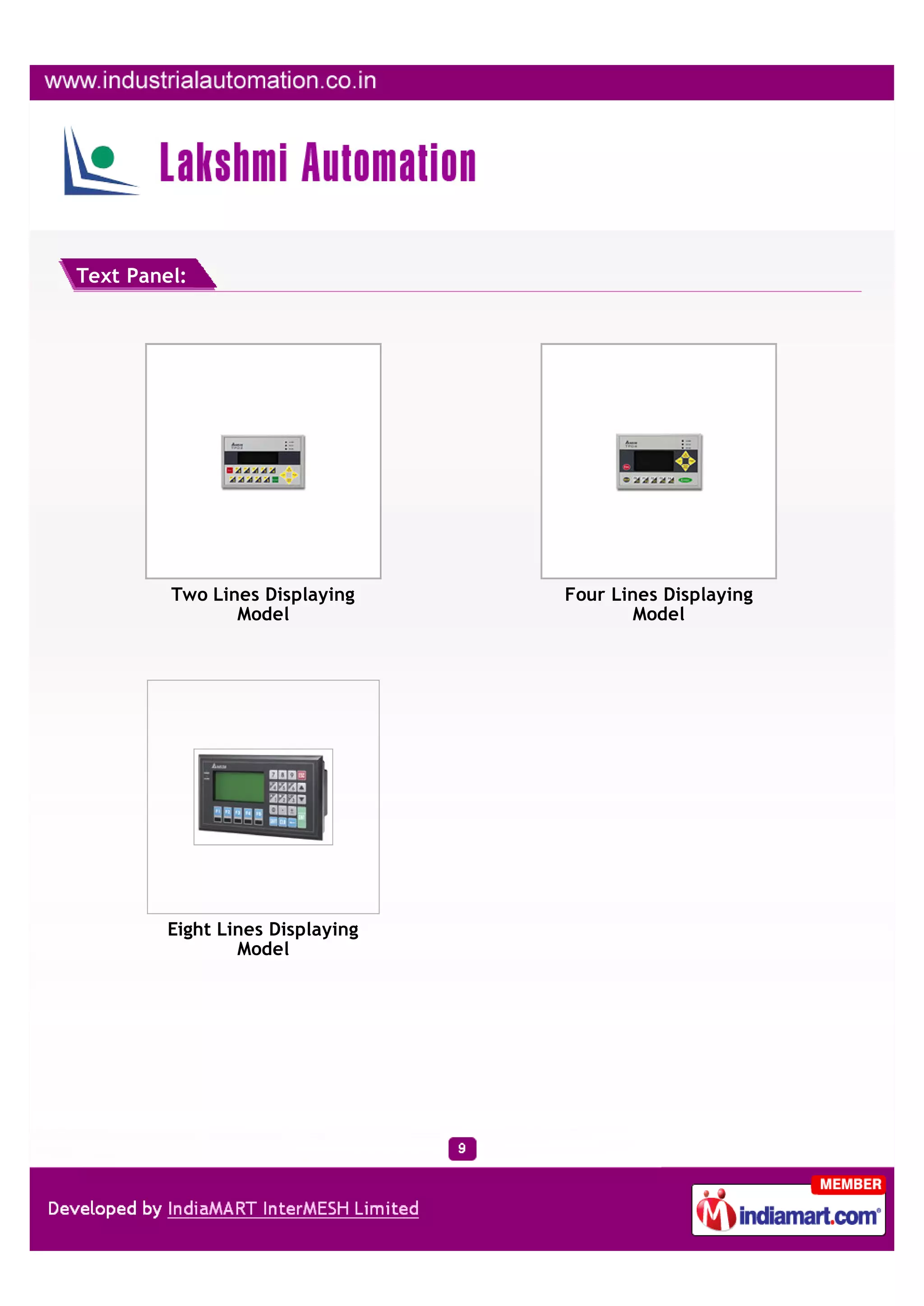 Lakshmi Automation, Coimbatore, Elevator AC Drives | PDF