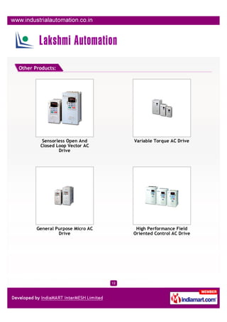 Lakshmi Automation, Coimbatore, Elevator AC Drives | PDF