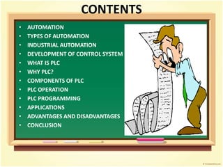 Industrial Automation Using PLC | PPT