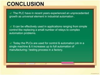 Industrial Automation Using PLC | PPT