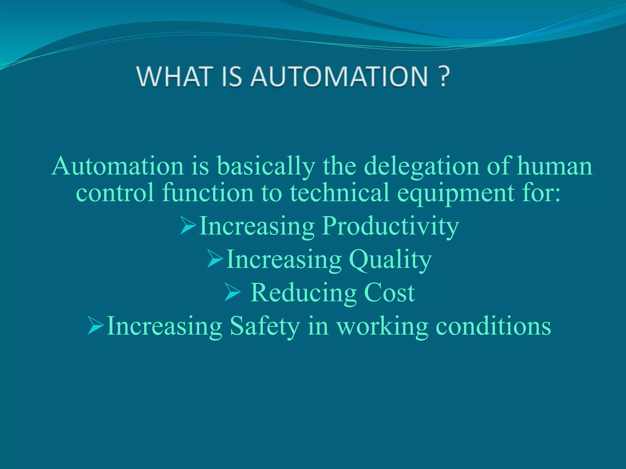 Industrial Automation | PPTX