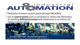 Industrial automation by PLC and SCADA | PPTX | Computing | Technology ...