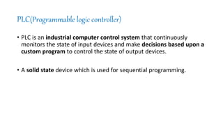 Industrial automation by PLC and SCADA | PPTX | Computing | Technology ...