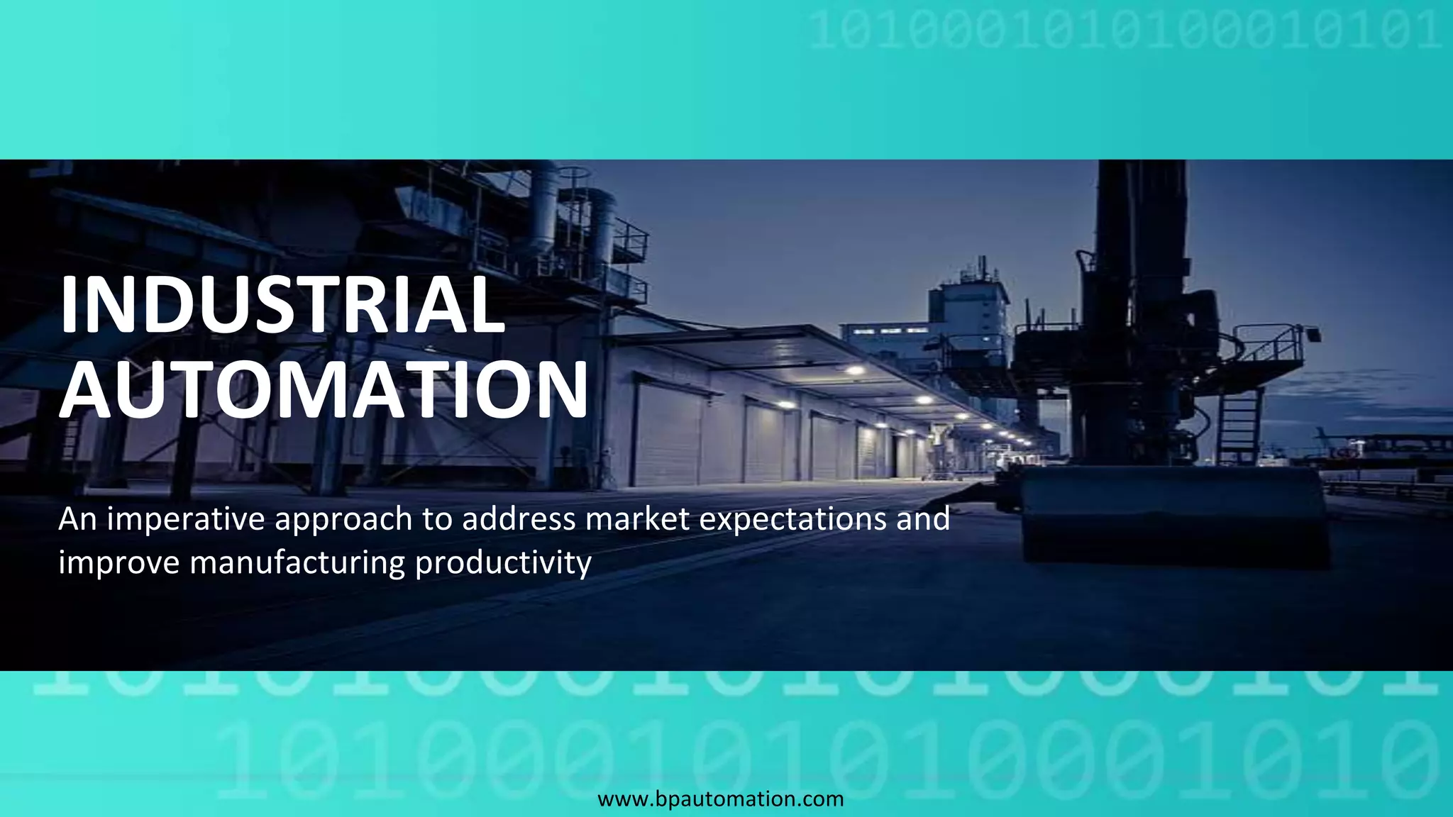 Industrial Automation | Bp Automation | PPT
