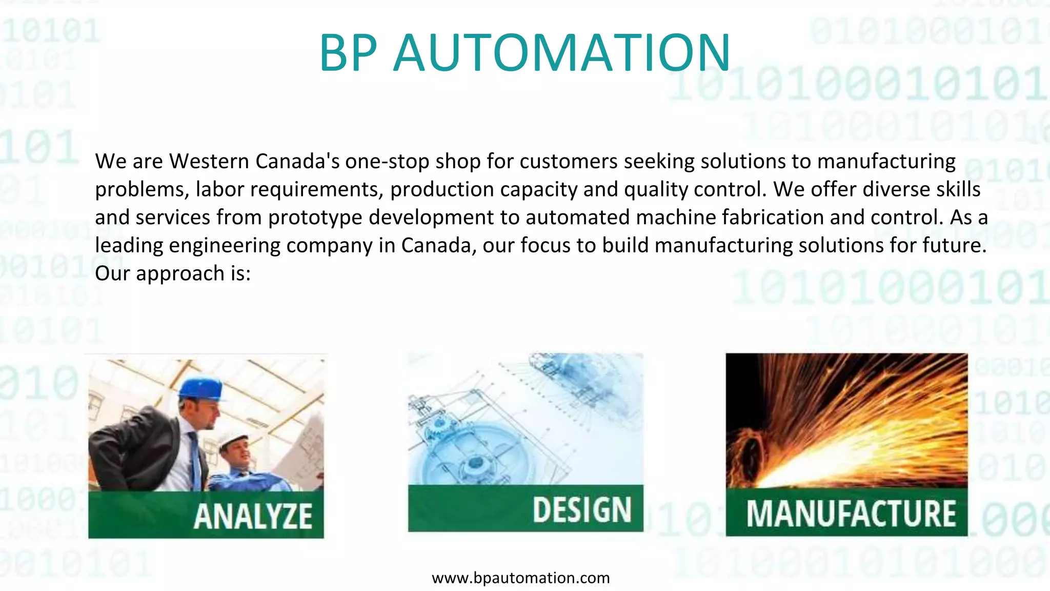 Industrial Automation | Bp Automation | PPT