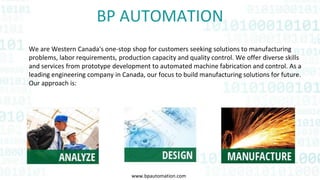 Industrial Automation | Bp Automation | PPT