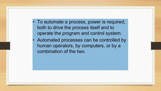 Industrial Automation | PPT
