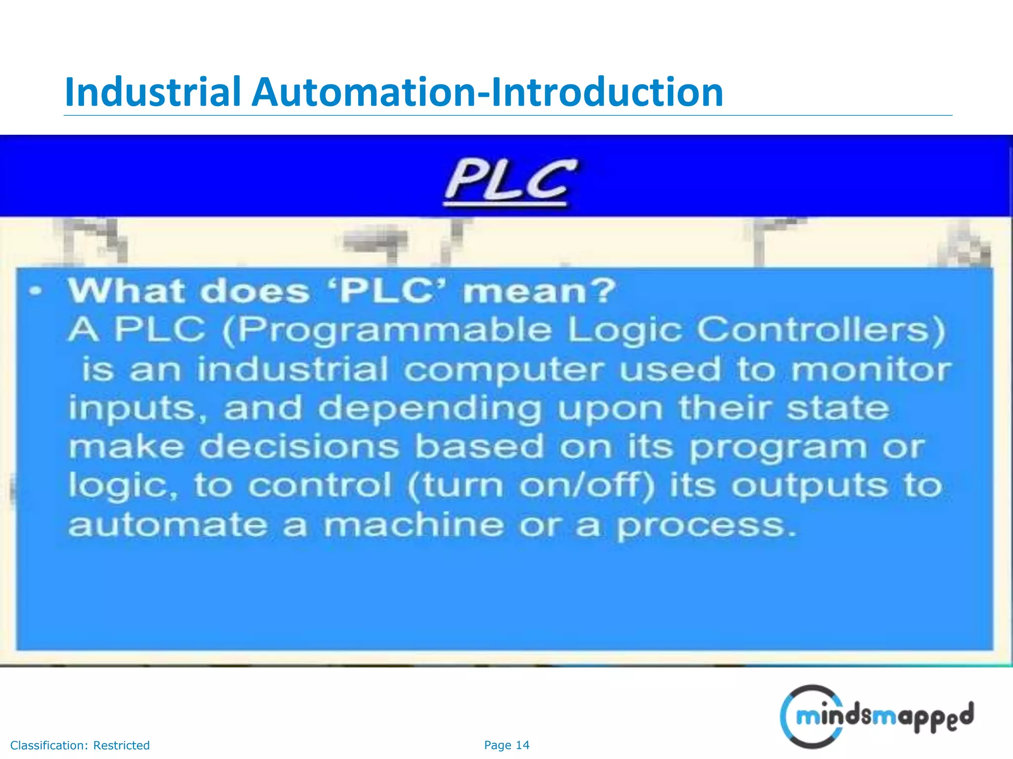 Industrial Automation Introduction | PPTX